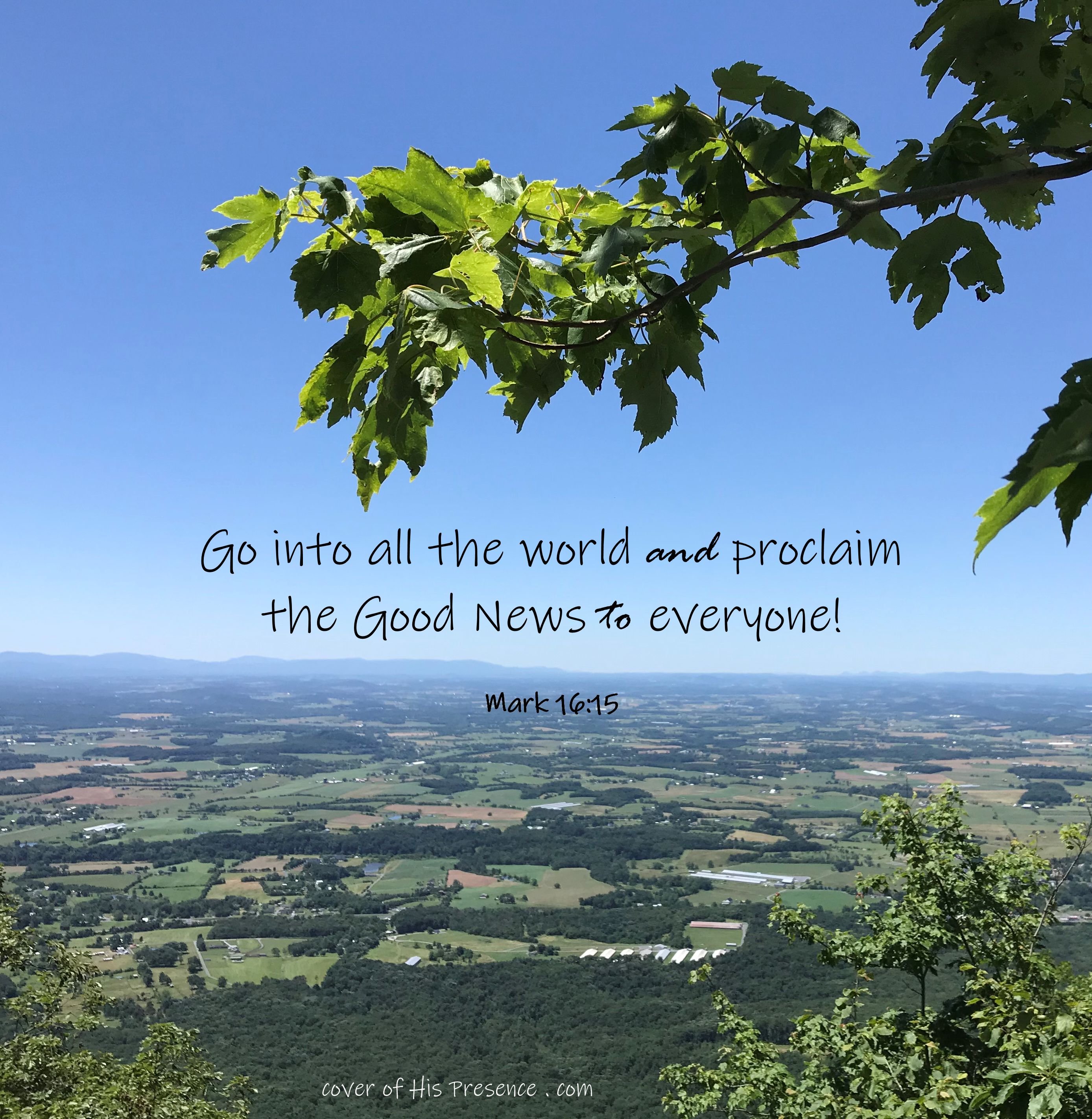 news-worthy stories – the cover of His Presence